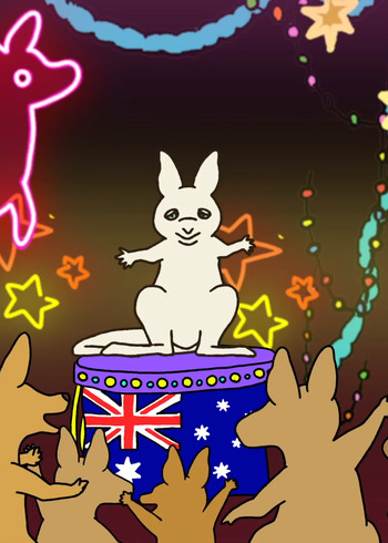 White kanga"roo"'s song | Anime-Planet