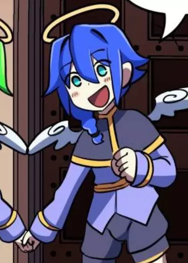 Blue-Haired Angel | Anime-Planet