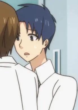 Blue-Haired Student | Anime-Planet