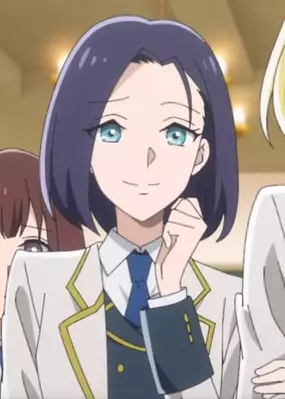 Blue-Haired Student | Anime-Planet