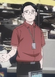 Older Sales Clerk | Anime-Planet